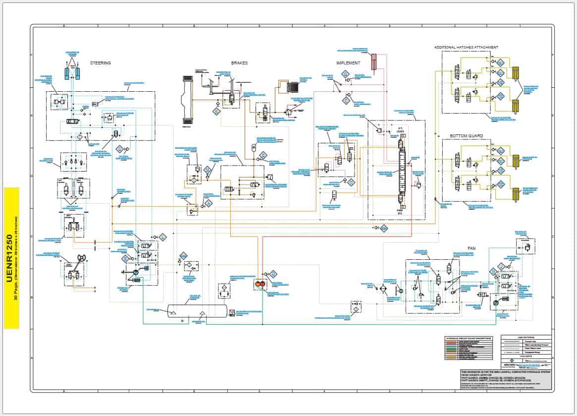Caterpillar Earthmoving Compactor Electrical Hydraulic Schematics PDF ...
