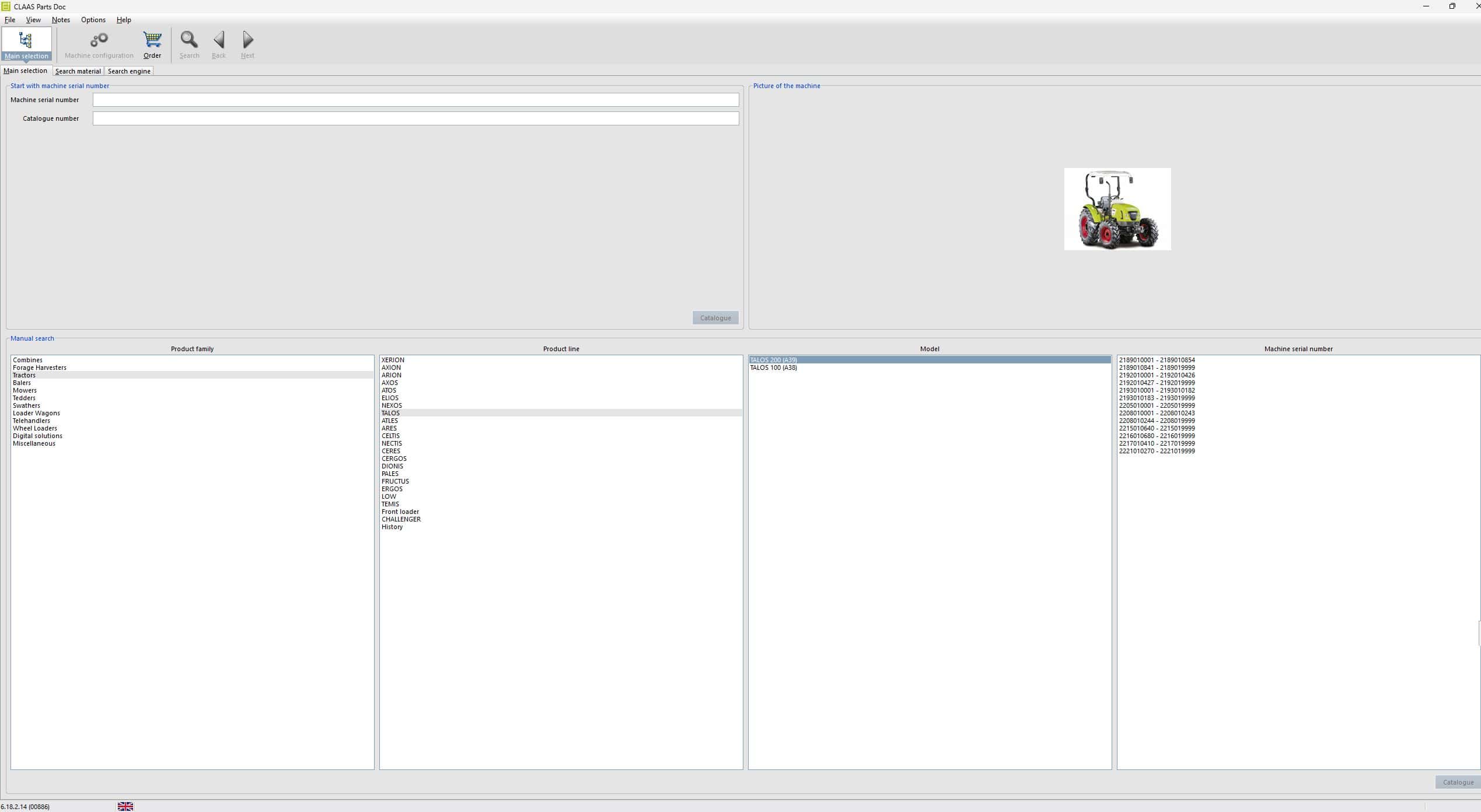 Claas Parts Doc 2.2 06.2025 886 EPC Spare Parts Catalog Program