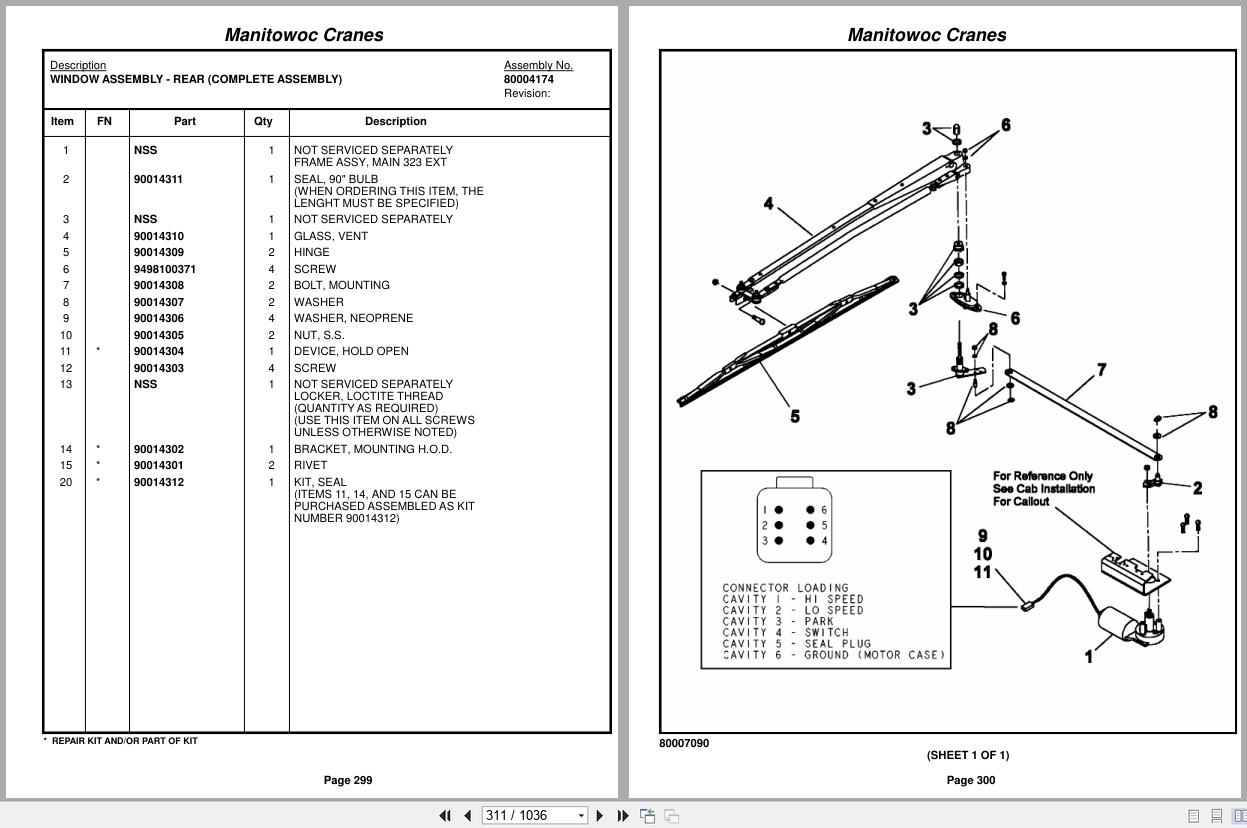 Grove Crane RT765E-2 234640 Parts Manual 2015