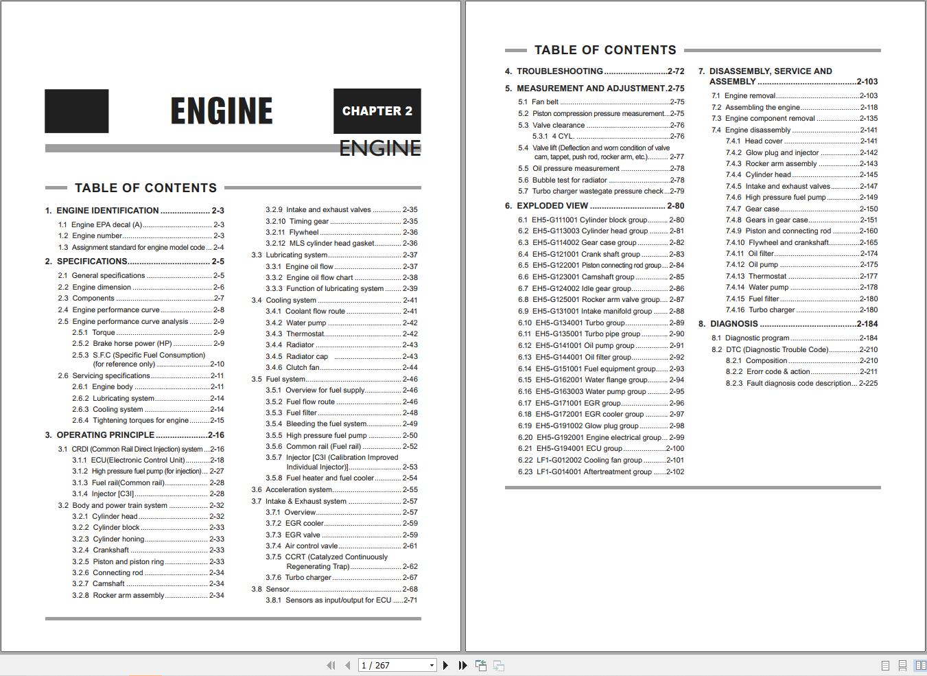 Hyundai Engine 4HT5 4HTI5 Service Manual