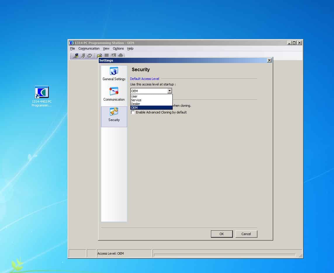 Jungheinrich EME-Curtis 1314 PC Programming Station OEM Remote