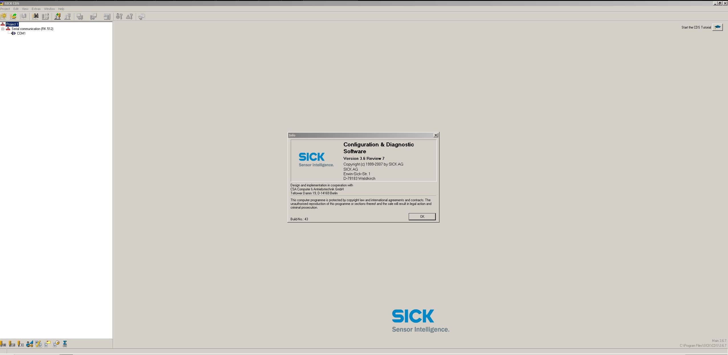 Jungheinrich Sick CDS 3.6 Configuration Diagnostic Program Remote
