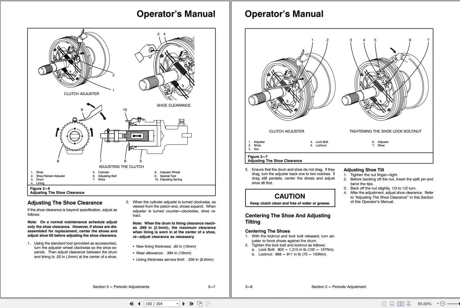 Link Belt Crane 218 HYLAB 5 Operation Manual