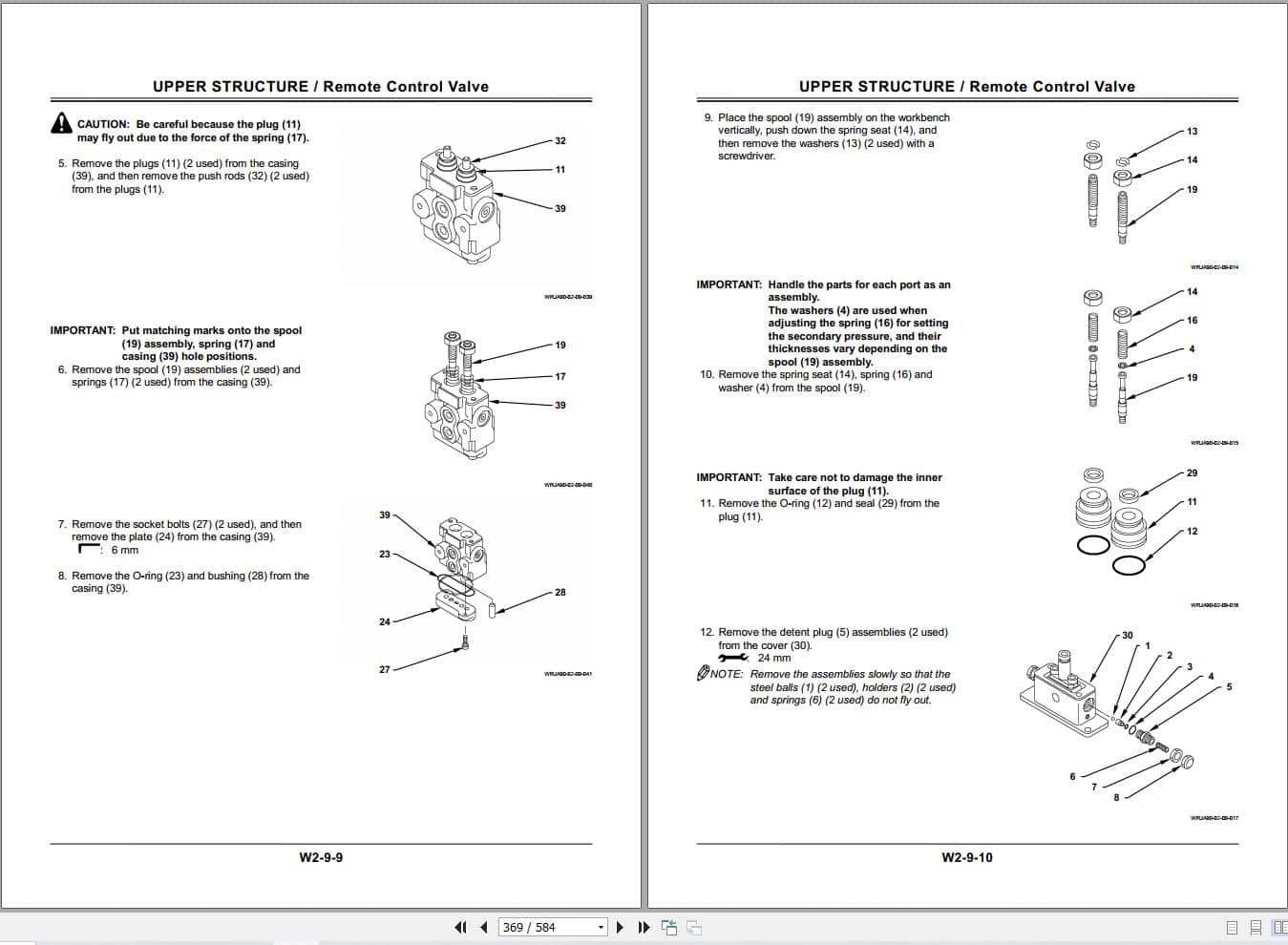 Link Belt Crane 298 HSL Service Manual