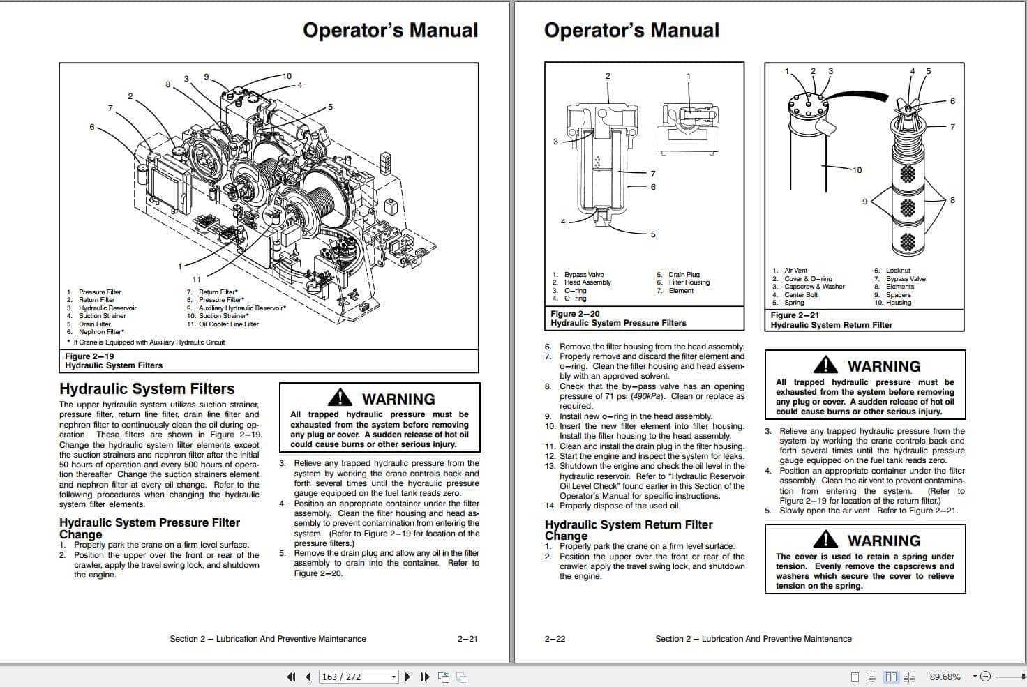 Link Belt Crane 308 HYLAB 5 Operation Manual