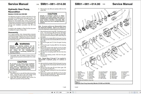 Link Belt Crane HTC-8640HL Service Manual