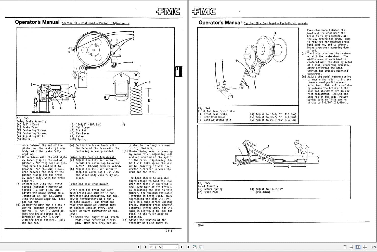 Link Belt Crane LS-108B Operation Manual 126A