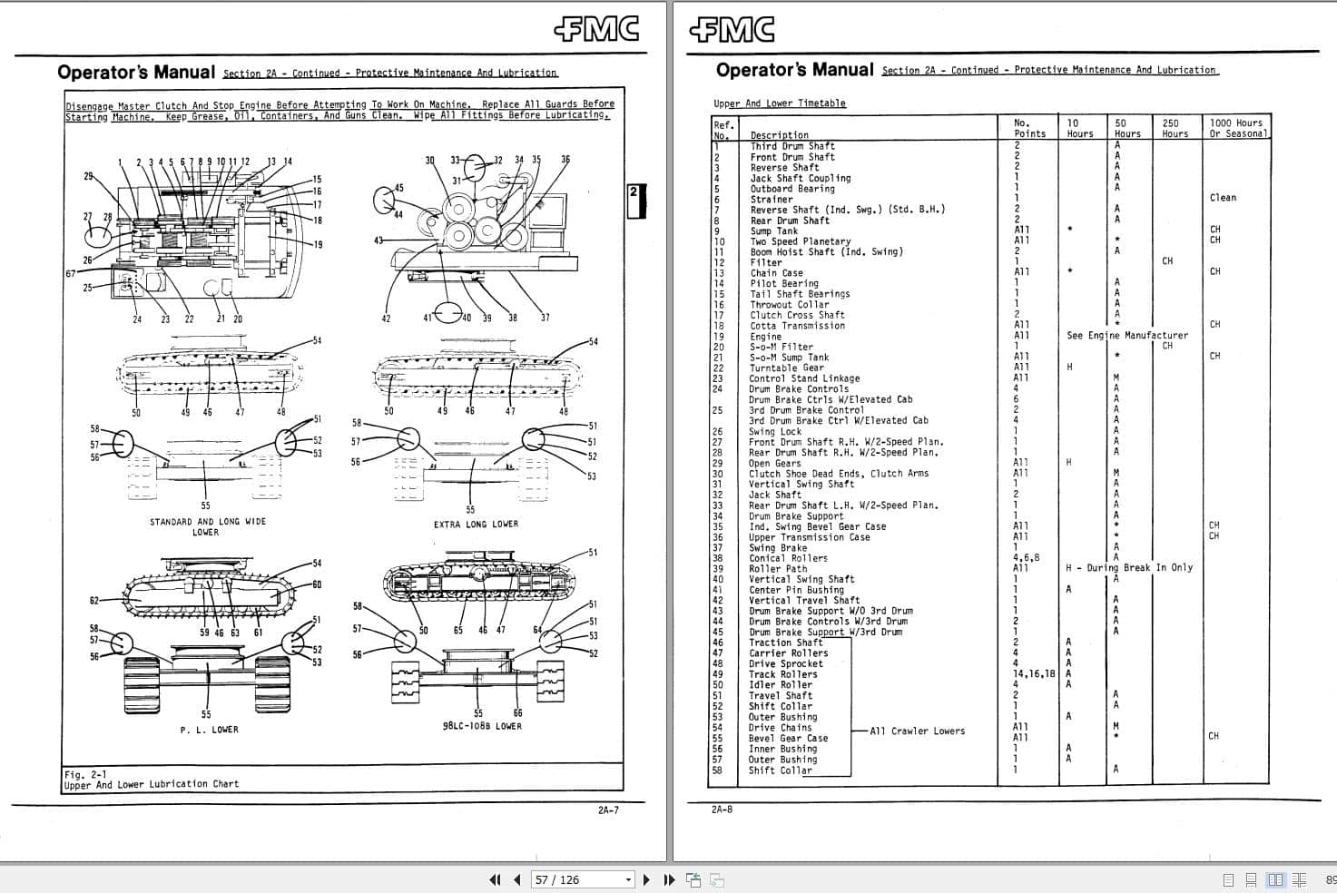 Link Belt Crane LS-98PL Operation Manual 195
