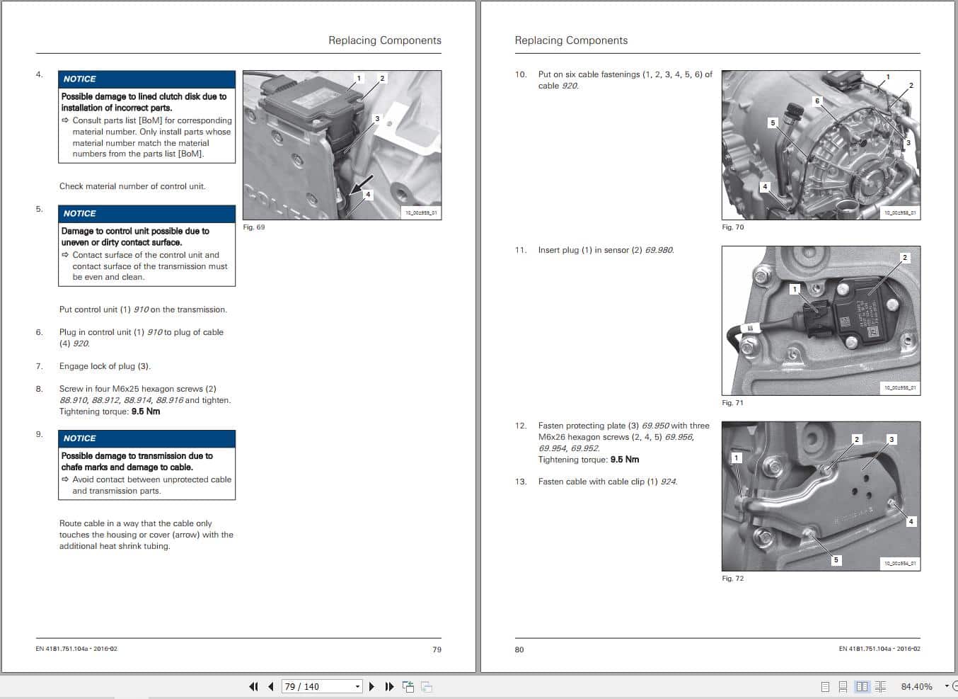 ZF Transmission ECOLIFE Repair Manual