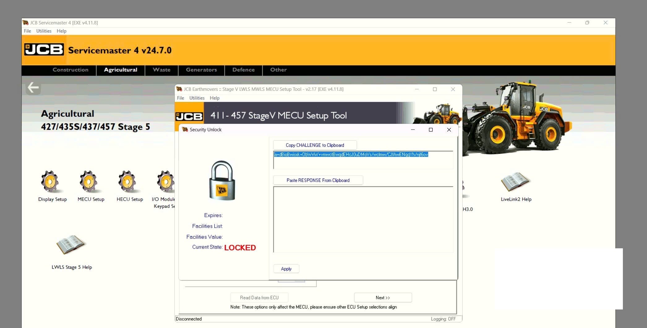 HOW TO FIX JCB SM4 COMMUNICATION ERROR