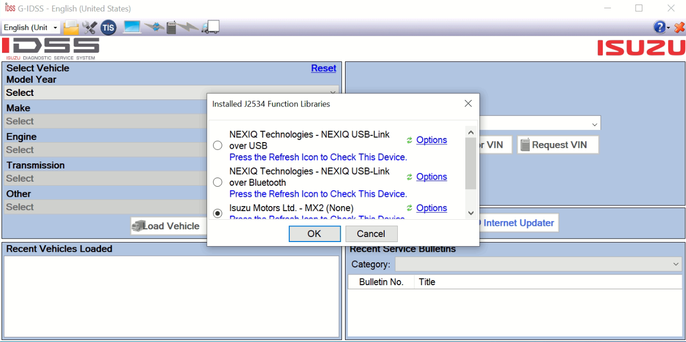 Isuzu G-IDSS 09.2025 Service Library Diagnostic Program