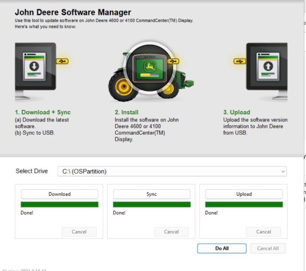 John Deere Software Manager Display Program