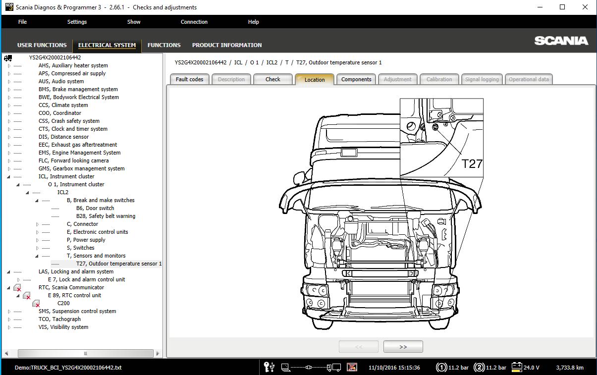 Scania SDP3 2.66.1.3 Truck and Bus Diagnostic Program