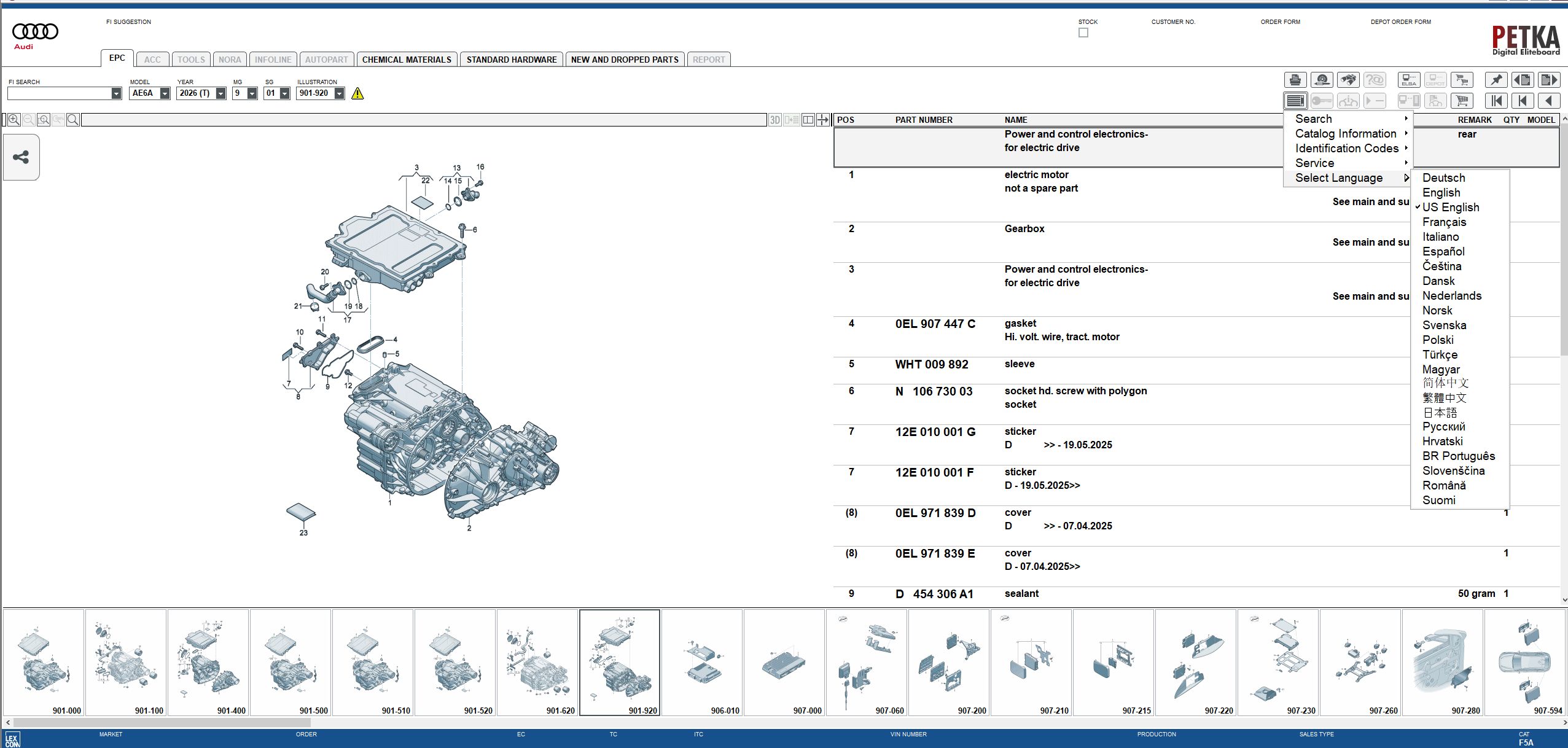 VMware Audi EPC 8.3 07.2025 1611 Spare Parts Catalog How To Install ...