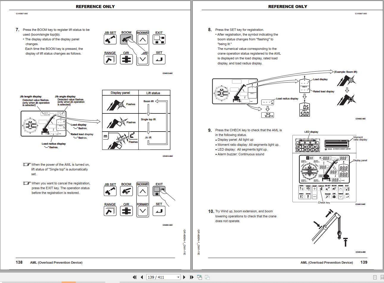 Tadano Crane GR-600N-1 Parts and Operation Training Manual EN JP