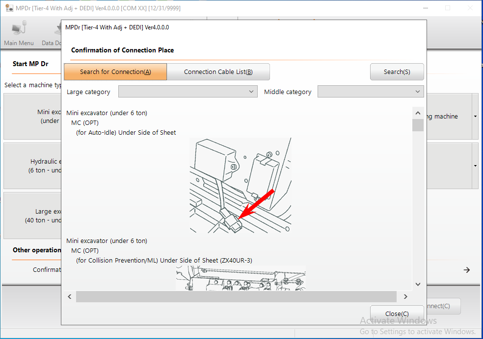 Hitachi MPDr Tier-4 With Adj DEDI V4.0.0.0 2025 Diagnostic Program Remote