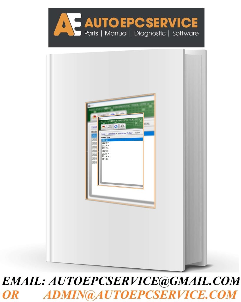 All AGCO Program 2025 EPC Parts Service Schematic Diagnostic