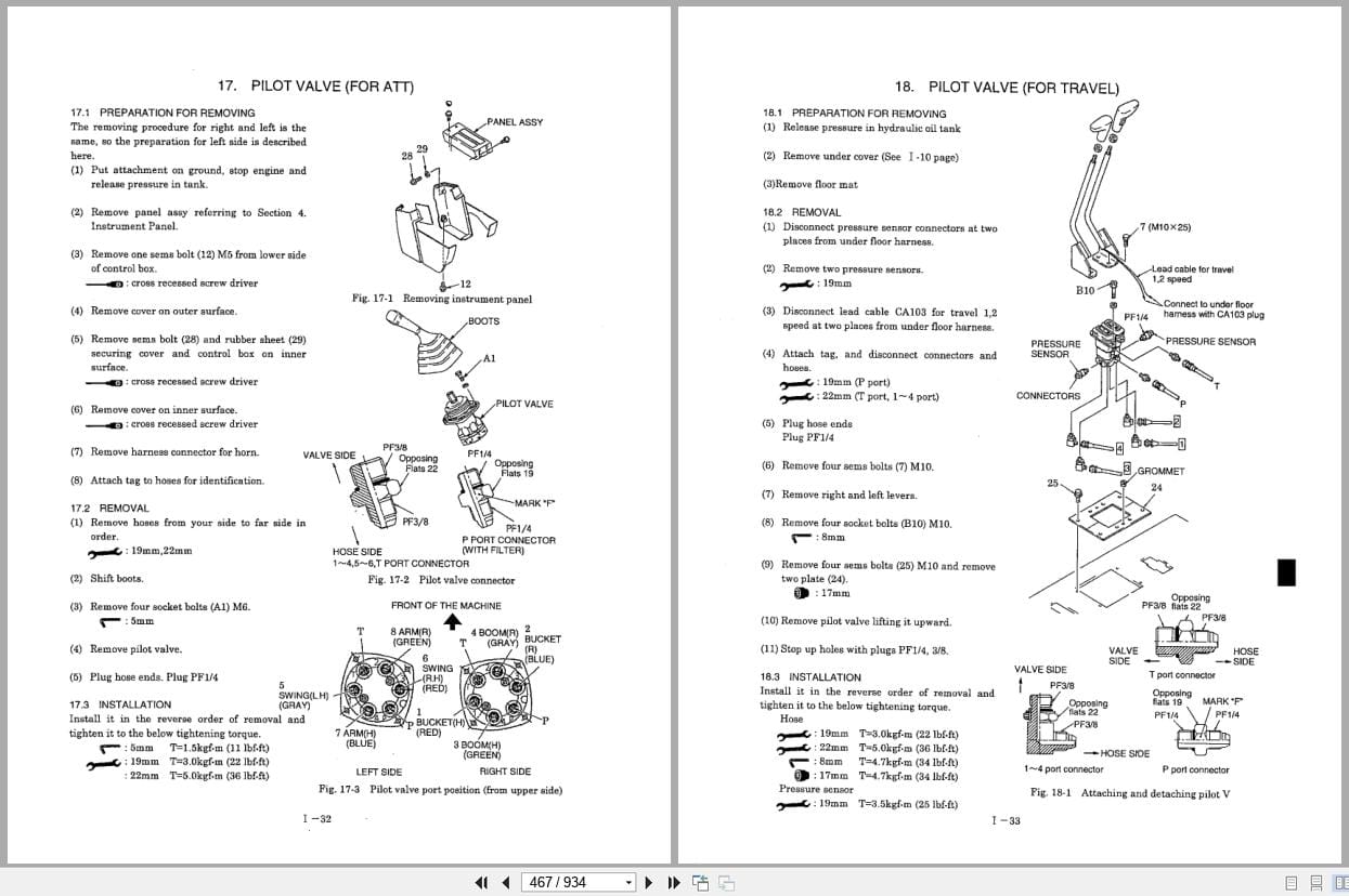 New Holland Excavator EH130 Service Manual 6-75760NA