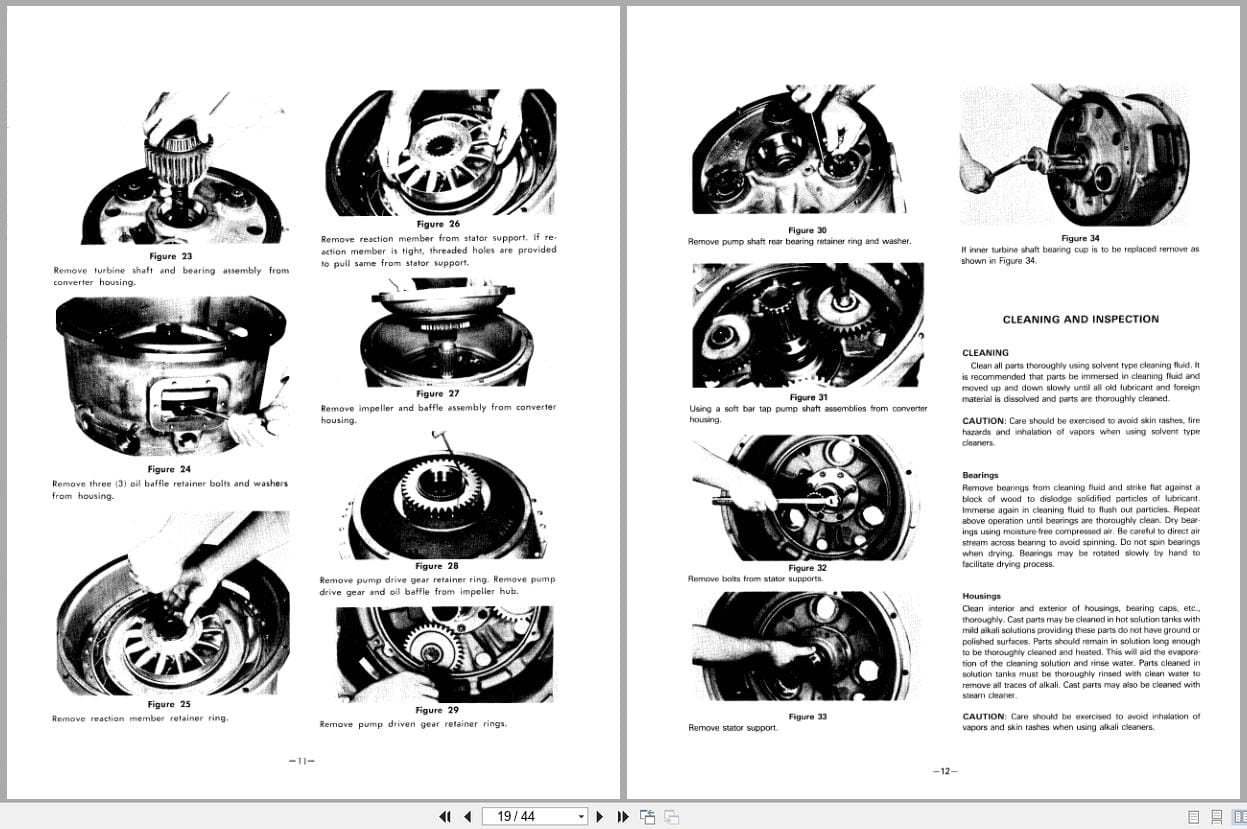 Clark-Hurth Torque Converter C8000 Maintenance and Service Manual EN