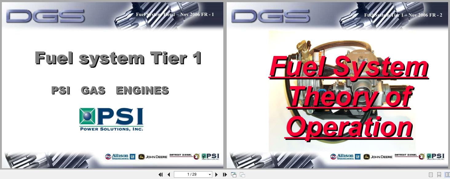 PSI Engine Training Program