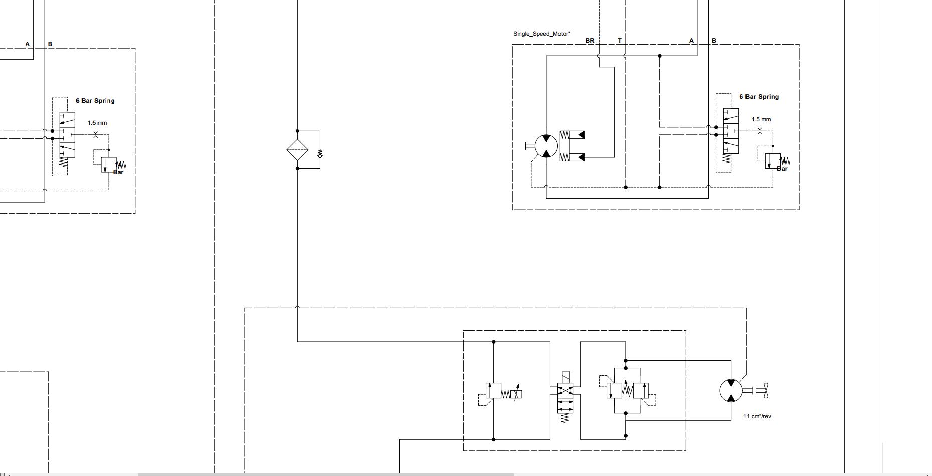 JCB Loader 215T STV GE0 2021- Electrical and Hydraulic Diagram