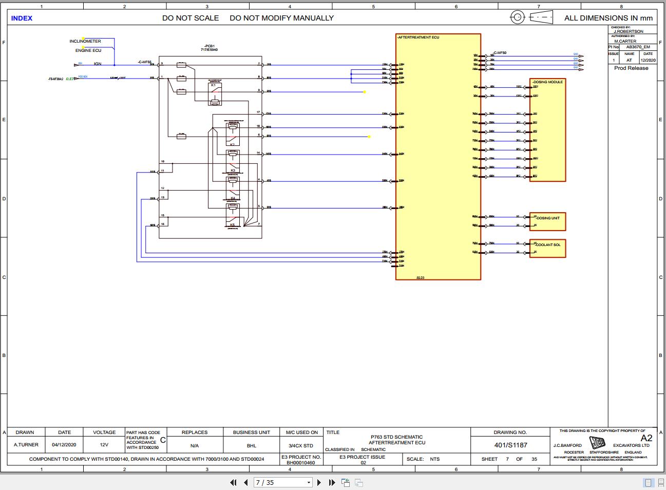 JCB Loader 4CX Manual Controls STV 2021-2025 Electrical and Hydraulic ...