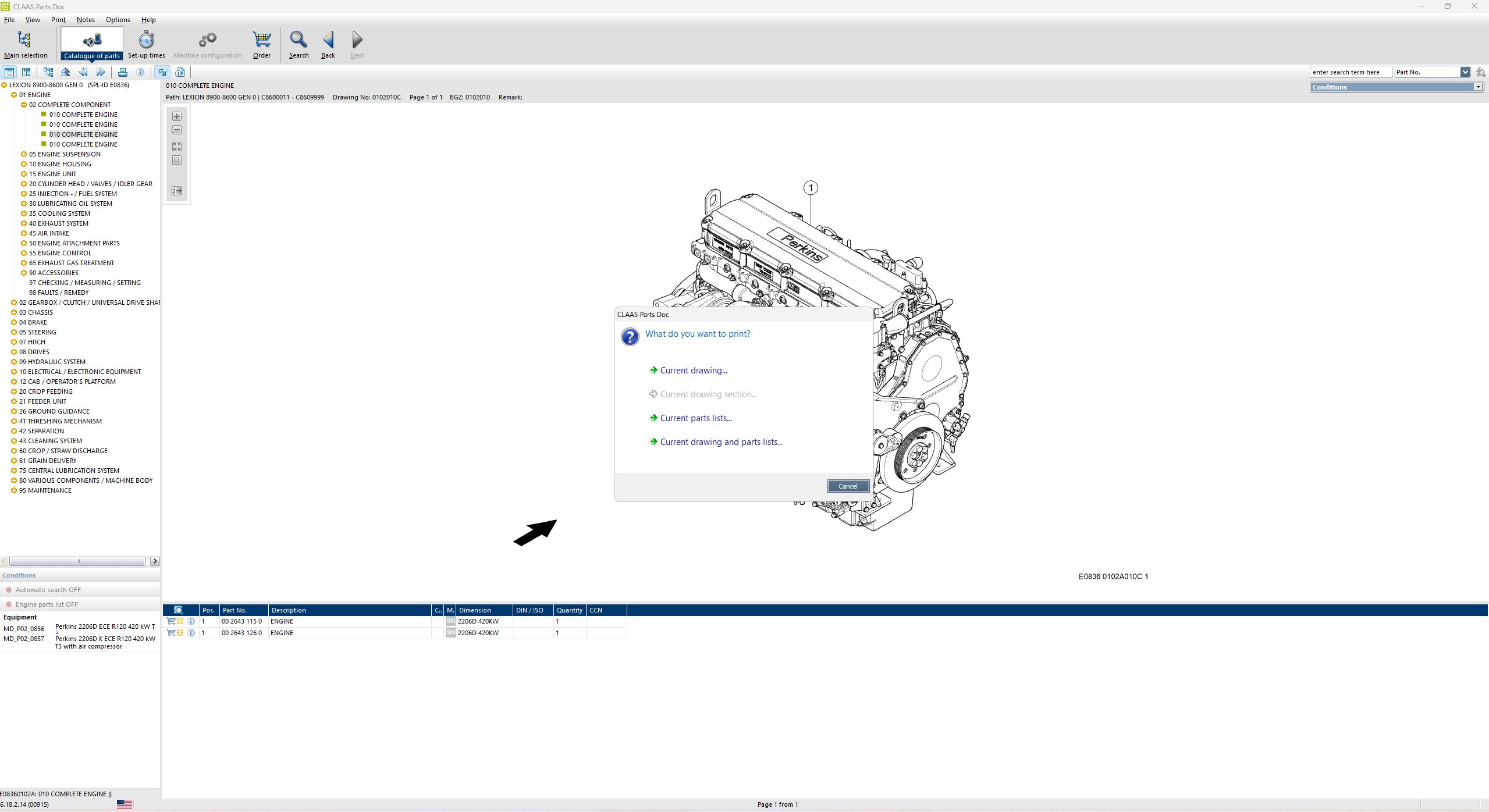 Claas EPC Parts Doc 2.2 01.2026 916 Spare Parts Catalog