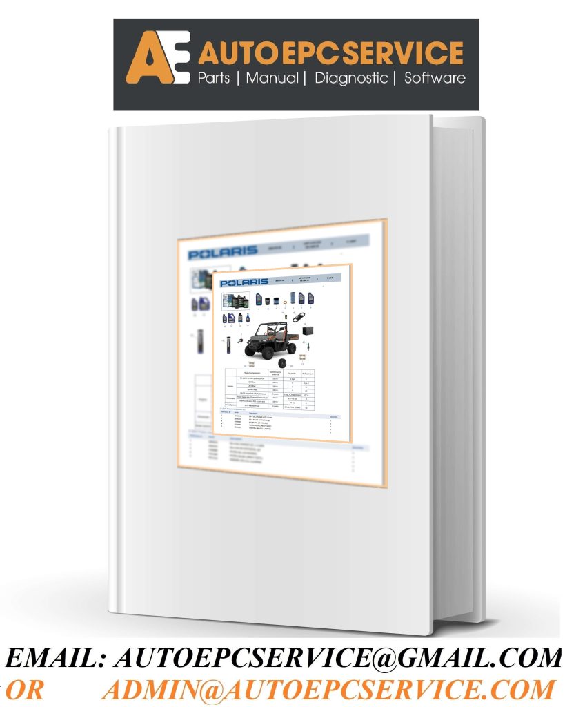 Polaris Commercial & Power Parts Catalog PDF 3.63GB