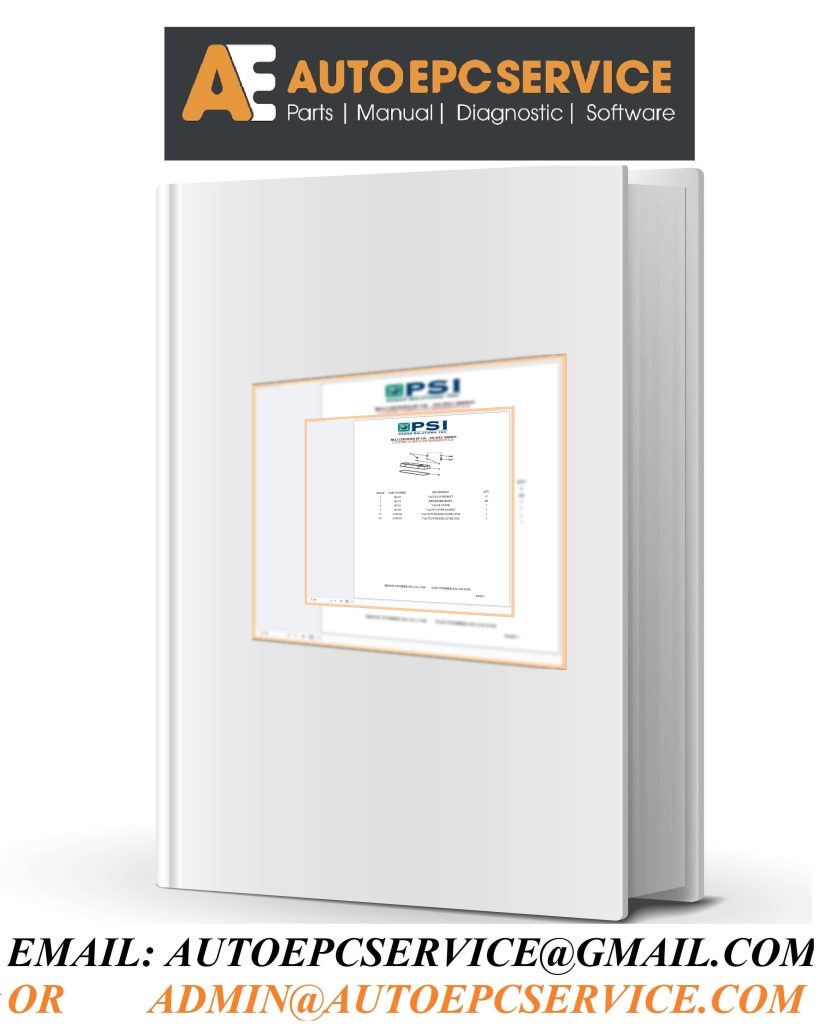 Heli Forklift Engines Parts Catalog PDF 541 MB