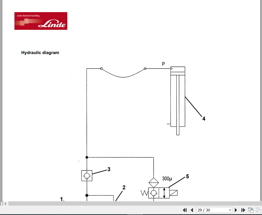 Linde Pallet Truck T1151-02 T16P T20P Electrical Hydraulic Diagrams ...